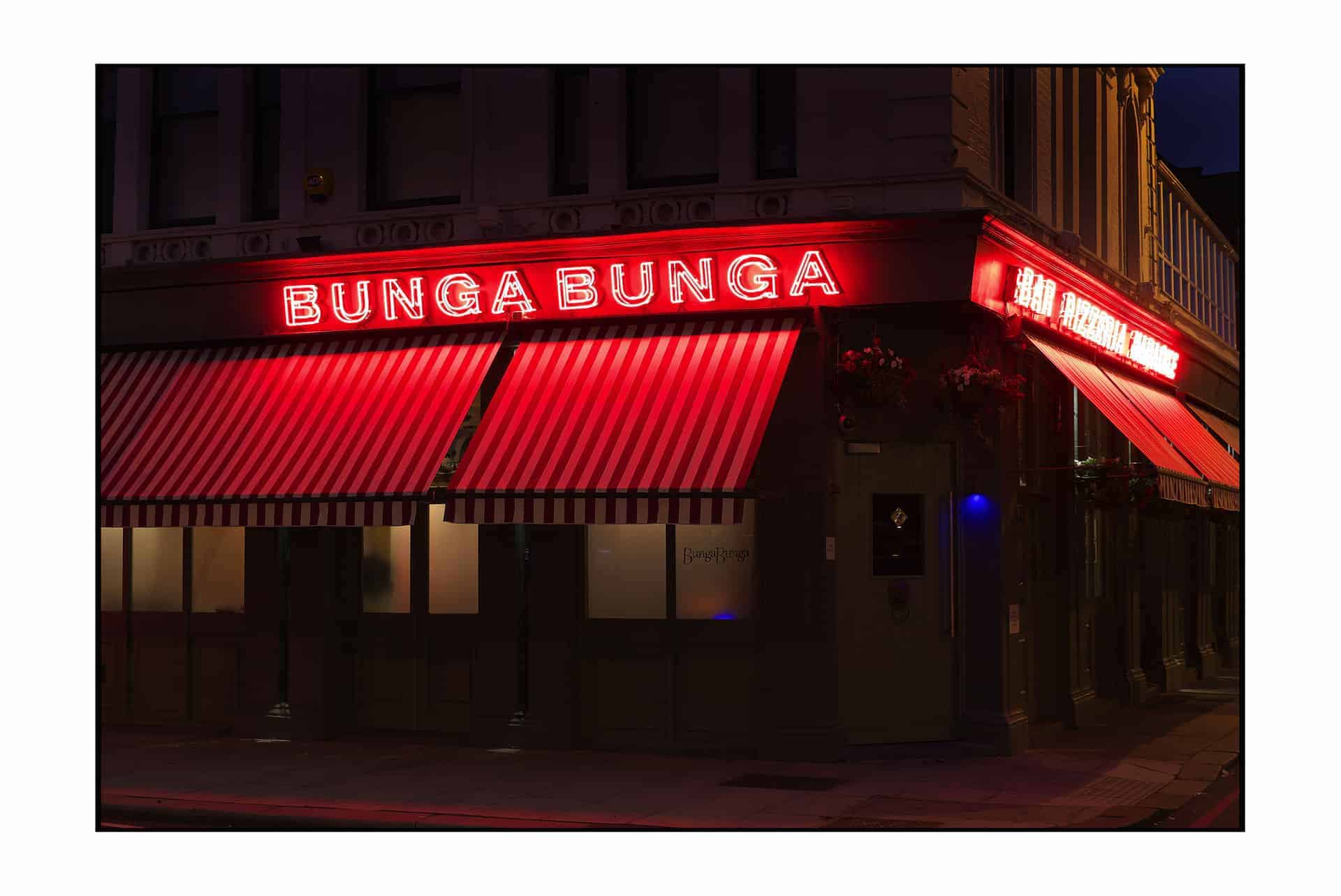 Bunga Bunga - Italian Joint In Battersea - Accessible To A Point